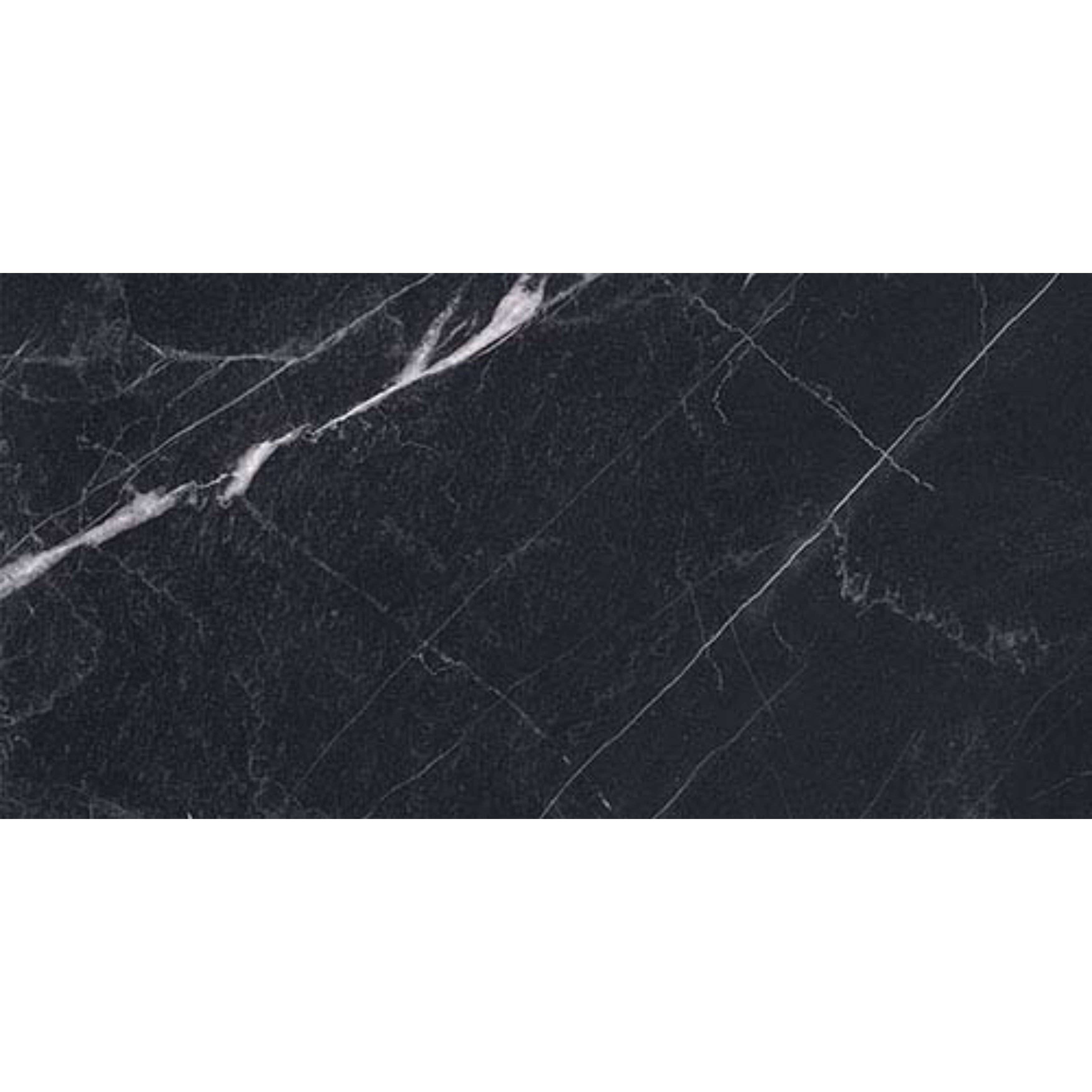 EVERSTONE SUPERB MARBLE MARQUINA BLACK NATURAL 600X300MM RECTANGULAR TILE (PER BOX) | Austpek ...