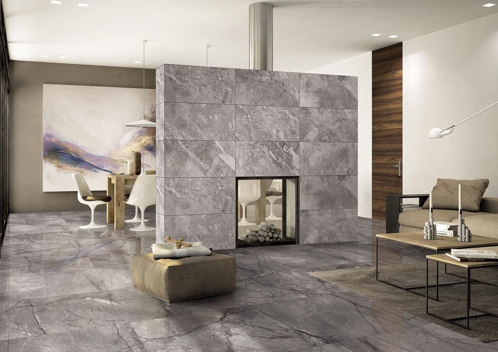 MUSES SILVER ROOT LIGHT GREY POLISHED 600X1200MM RECTANGULAR TILE (PER ...