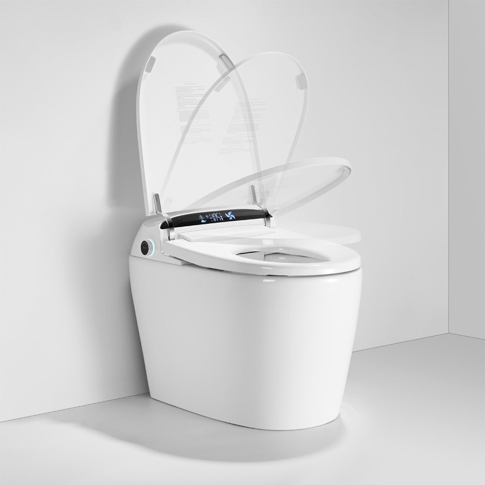 AQUAPERLA INSTANT HEATING SMART TOILET WHITE | Austpek Bathrooms