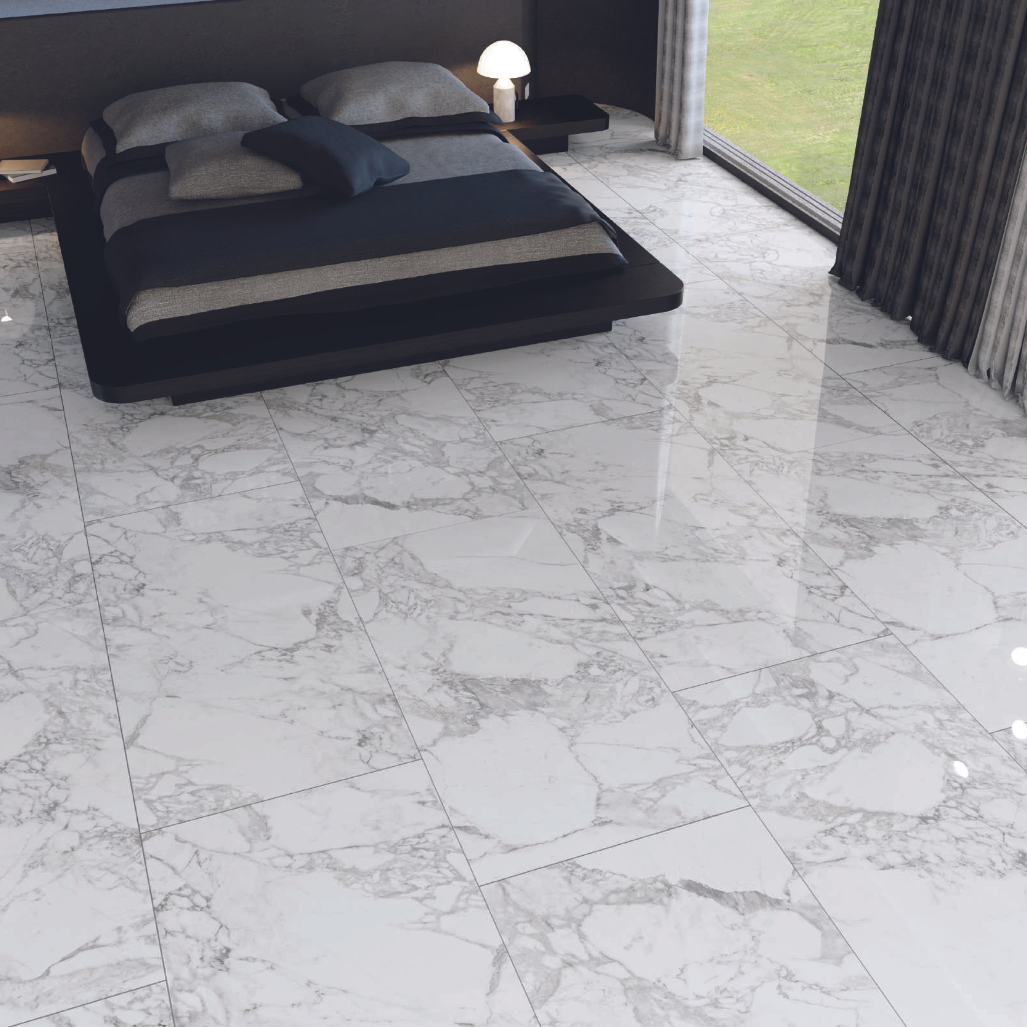 EVERSTONE SUPERB MARBLE ARABESCATO NATURAL 1200X600MM RECTANGULAR TILE (PER BOX) | Austpek Bathrooms