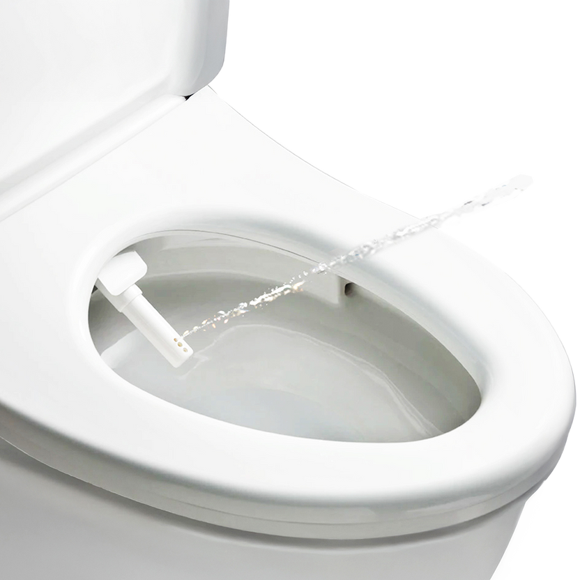 NERO ROUND METAL PROJECT SHOWER RAIL 692MM GUN METAL | Austpek Bathrooms