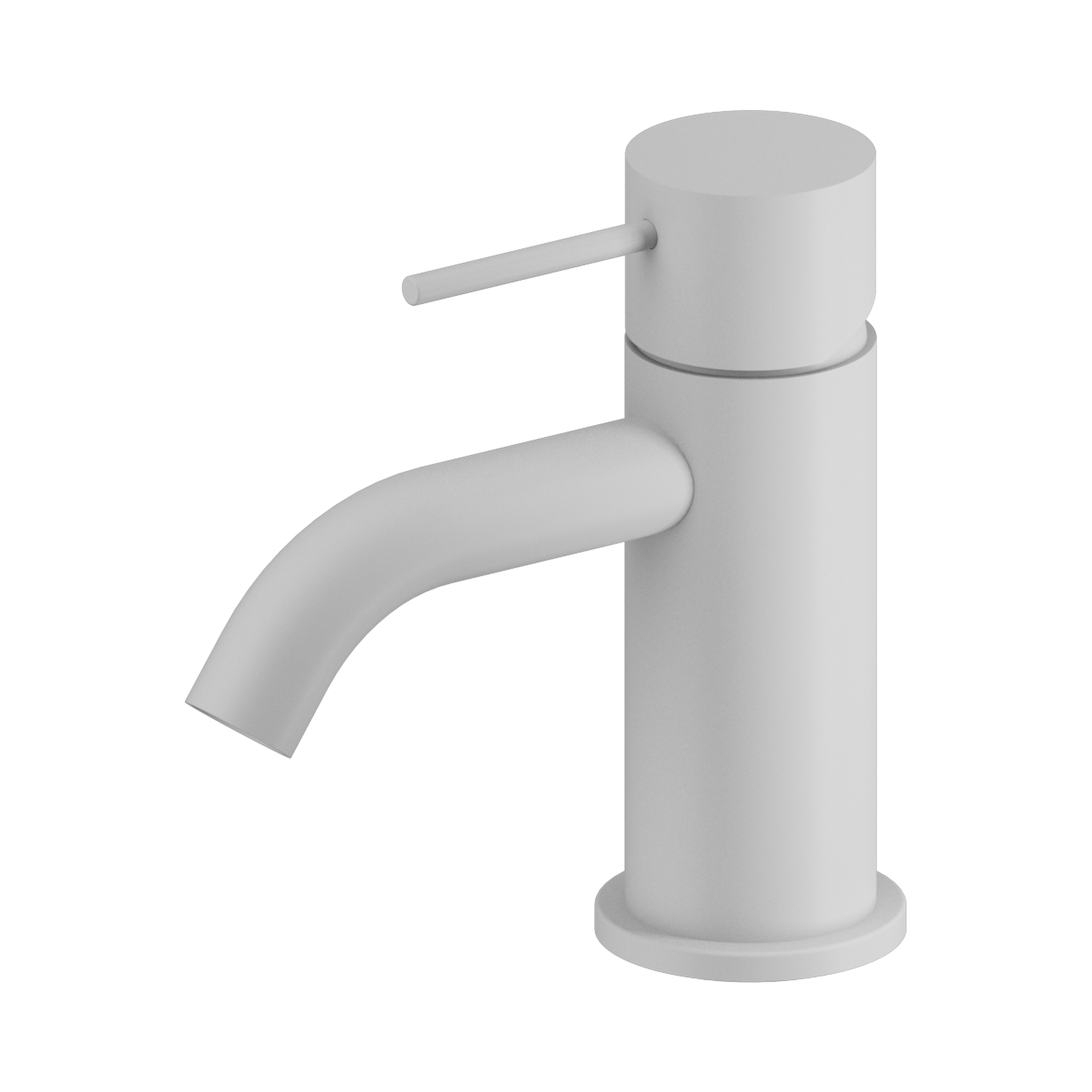 NERO MECCA LEAD FREE MINI BASIN MIXER 138MM MATTE WHITE | Austpek Bathrooms