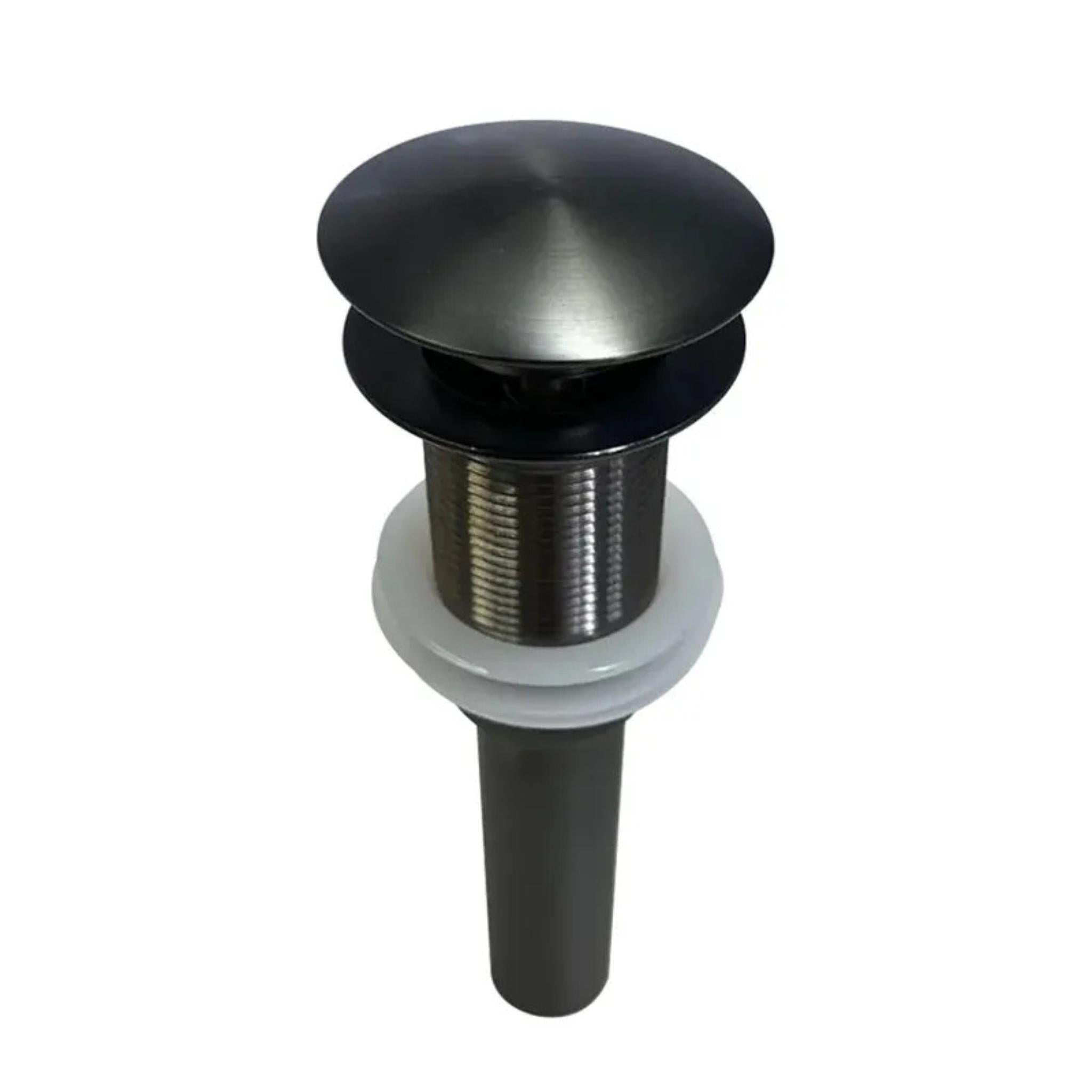 INFINITY POP-UP BASIN WASTE NON-OVERFLOW 32MM GUN METAL | Austpek Bathrooms
