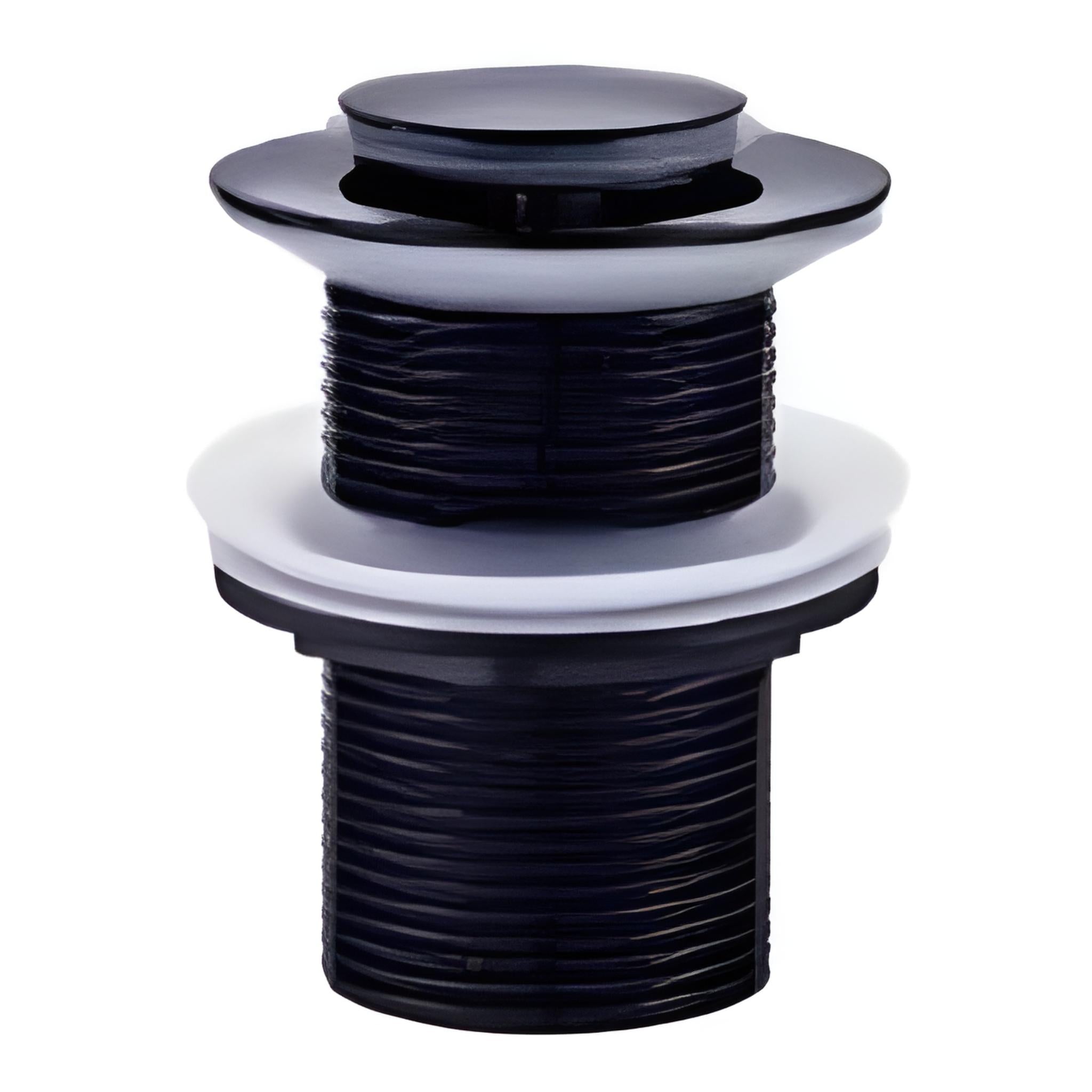 INFINITY POP-UP NON-OVERFLOW BASIN WASTE 32MM BLACK | Austpek Bathrooms
