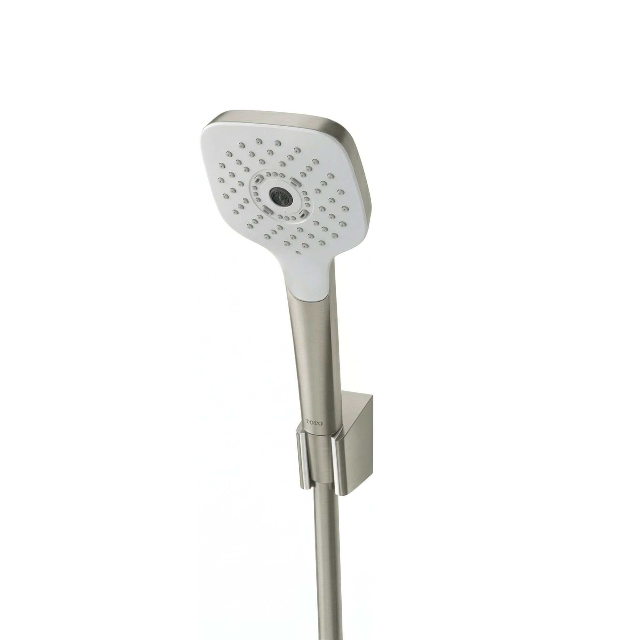 TOTO G SELECTION SQUARE 1-MODE HAND SHOWER WITH HOSE 110MM BRUSHED ...