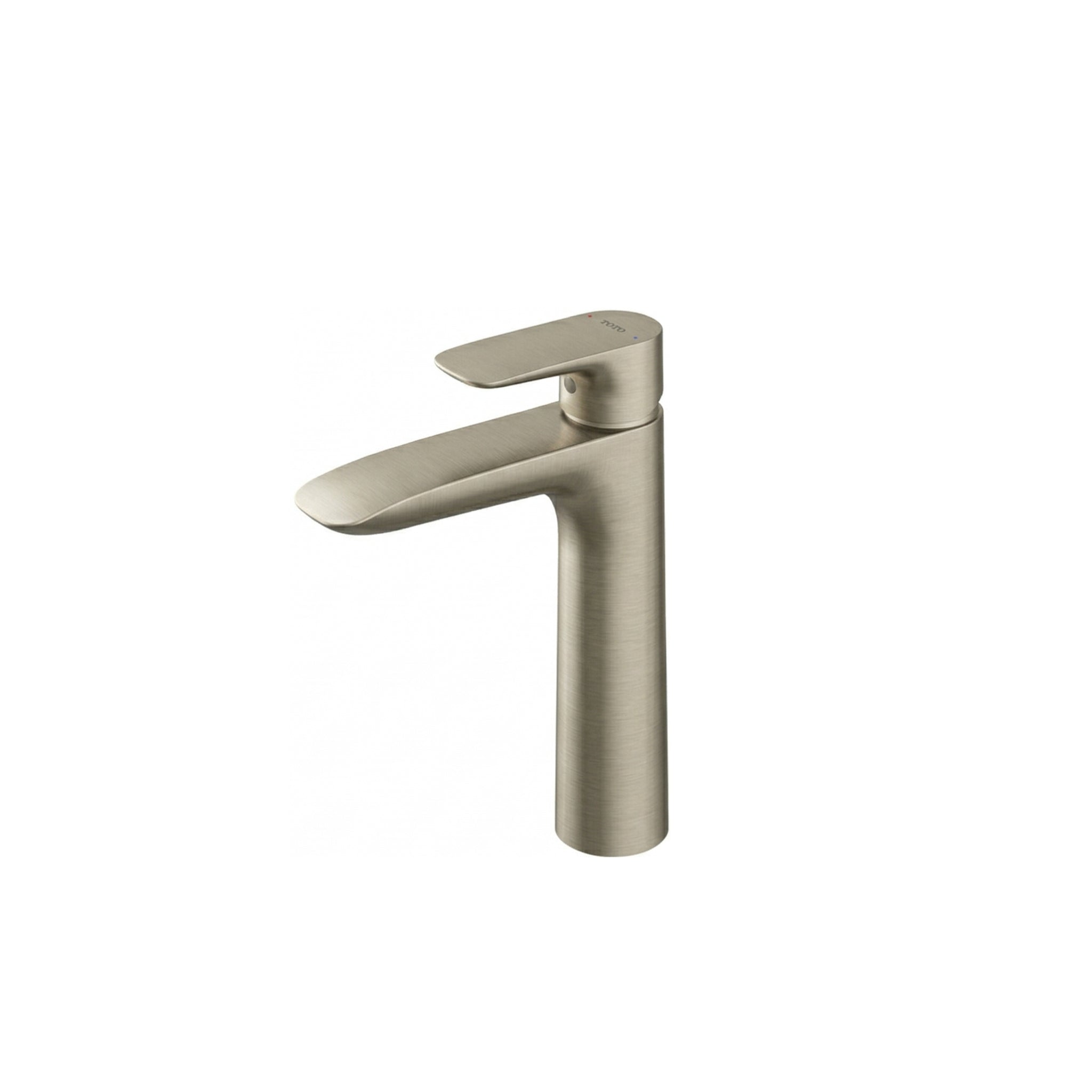 TOTO GA SEMI TALL BASIN MIXER 209MM BRUSHED NICKEL | Austpek Bathrooms
