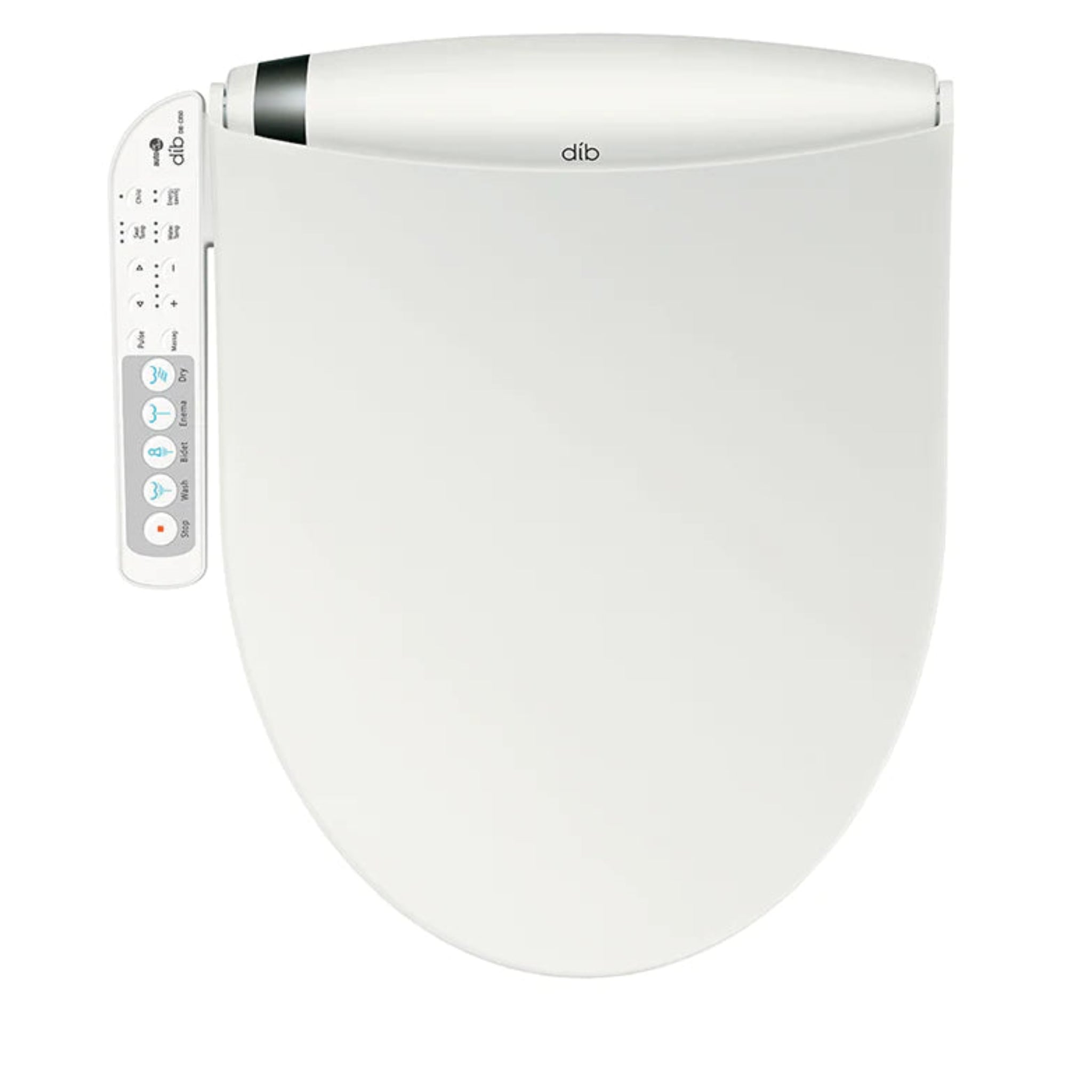 DIB ELECTRIC BIDET WITH SIDE CONTROL GLOSS WHITE | Austpek Bathrooms
