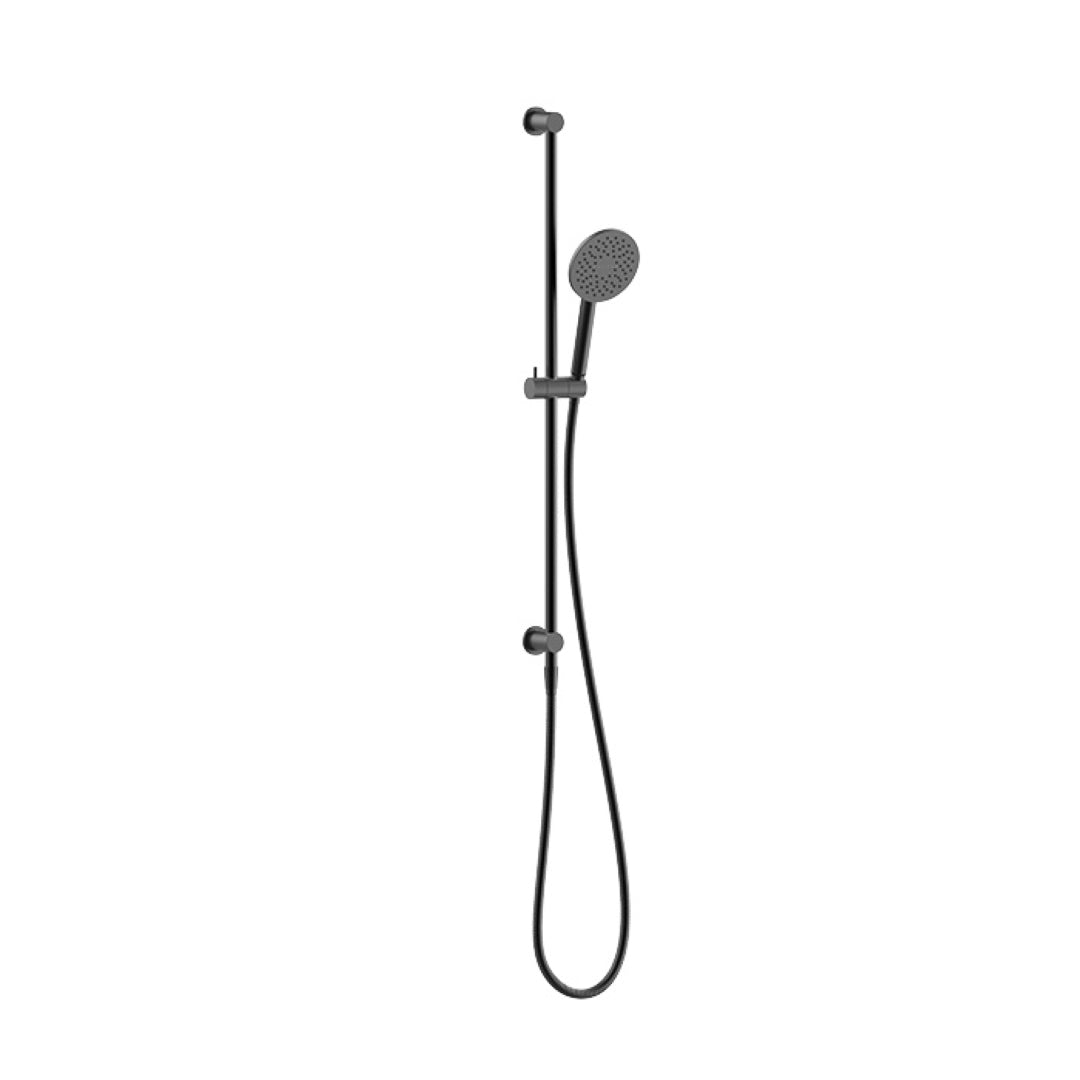 FELTON TATE AERLUX SINGLE SPRAY SLIDE SHOWER MATTE BLACK | Austpek ...
